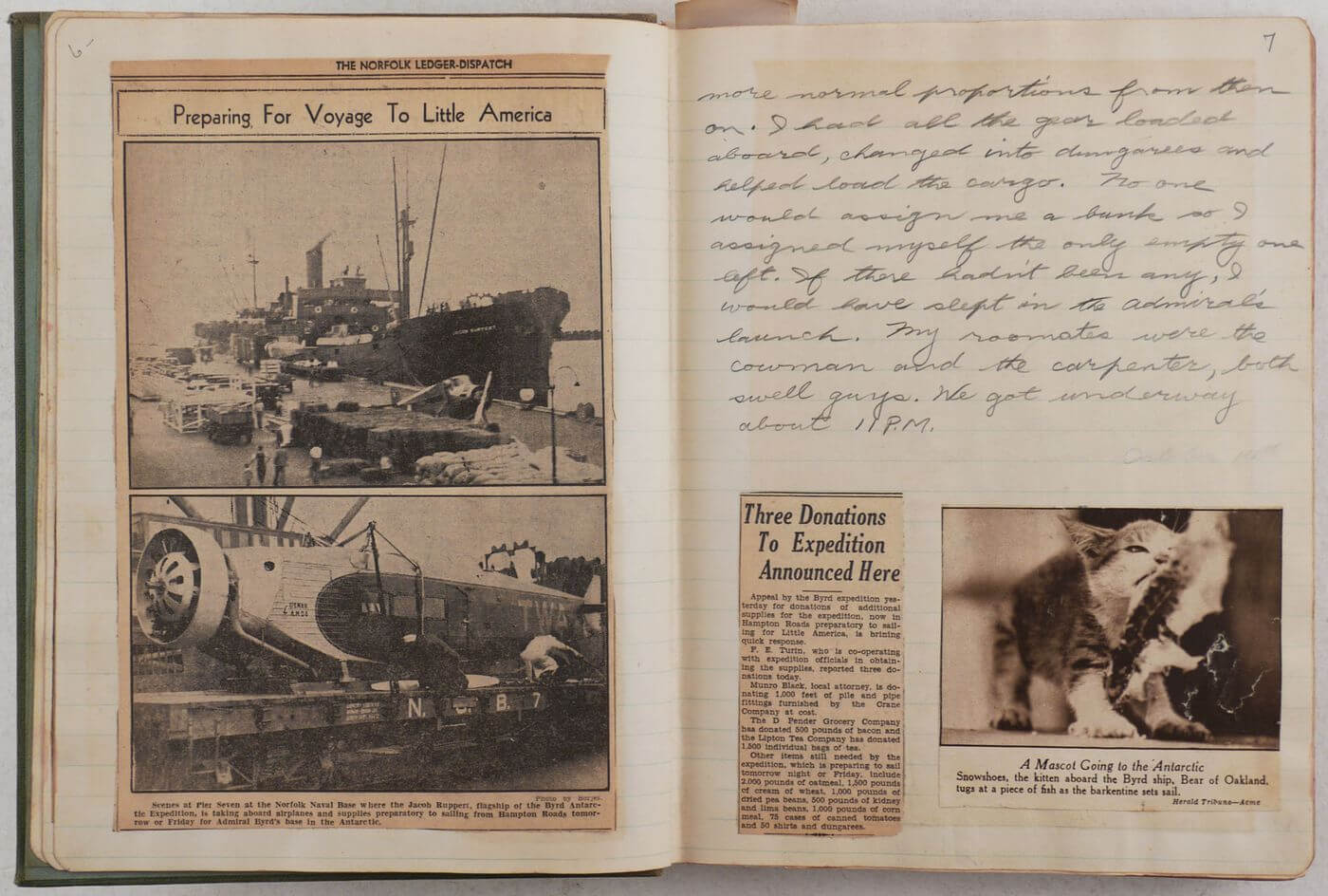 GlobusBooks - Historically Significant Archive of a Member of Admiral ...